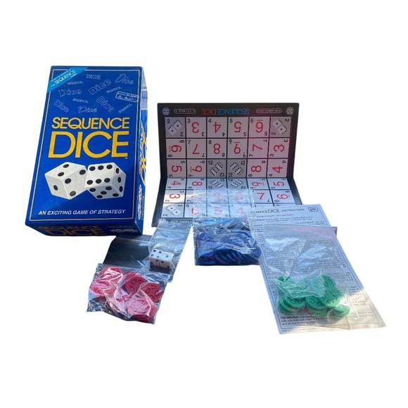 Jax | Games | Complete Sequence Dice Game Strategy Board Game For 24 ...